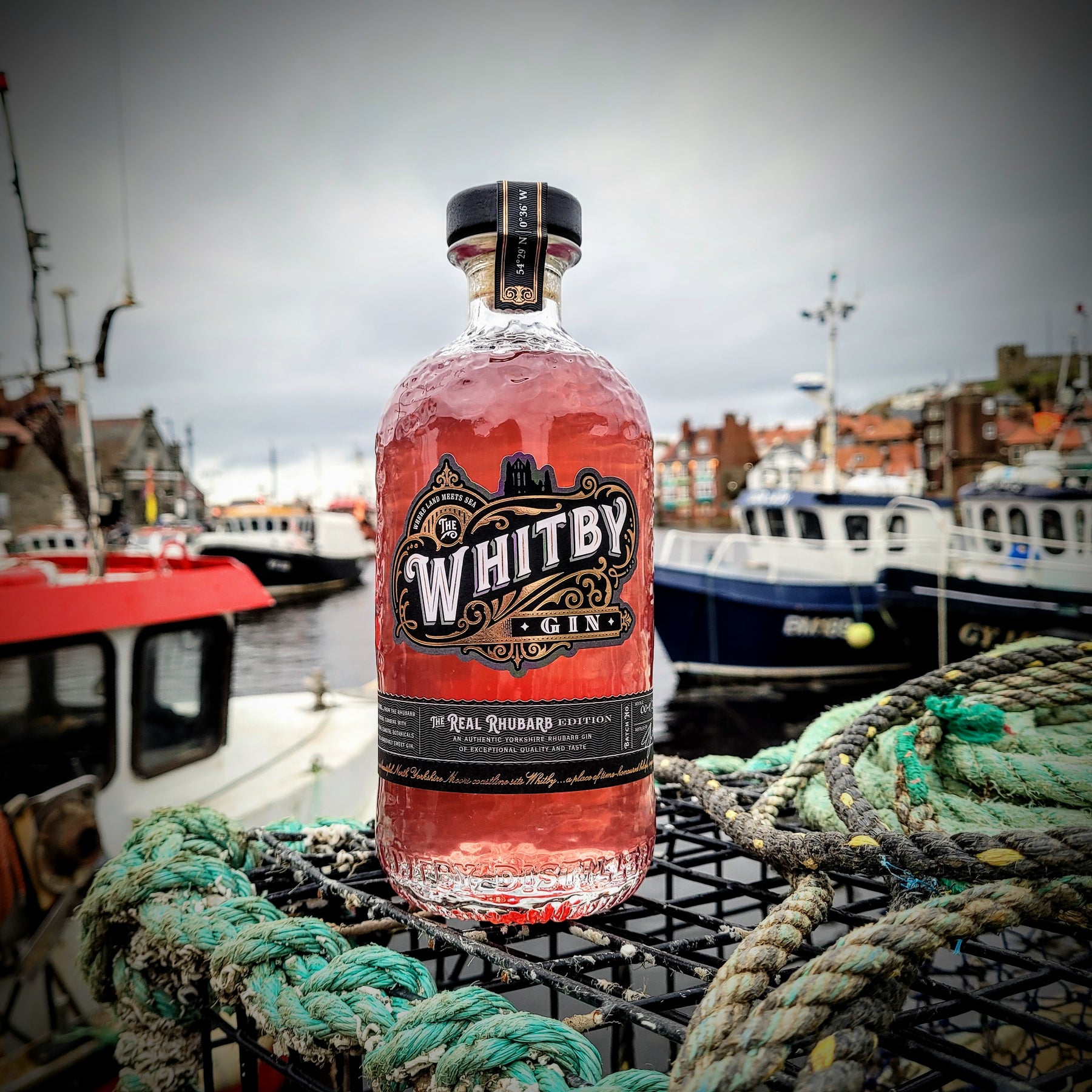 Whitby Real Rhubarb Gin - Whitby Distillery